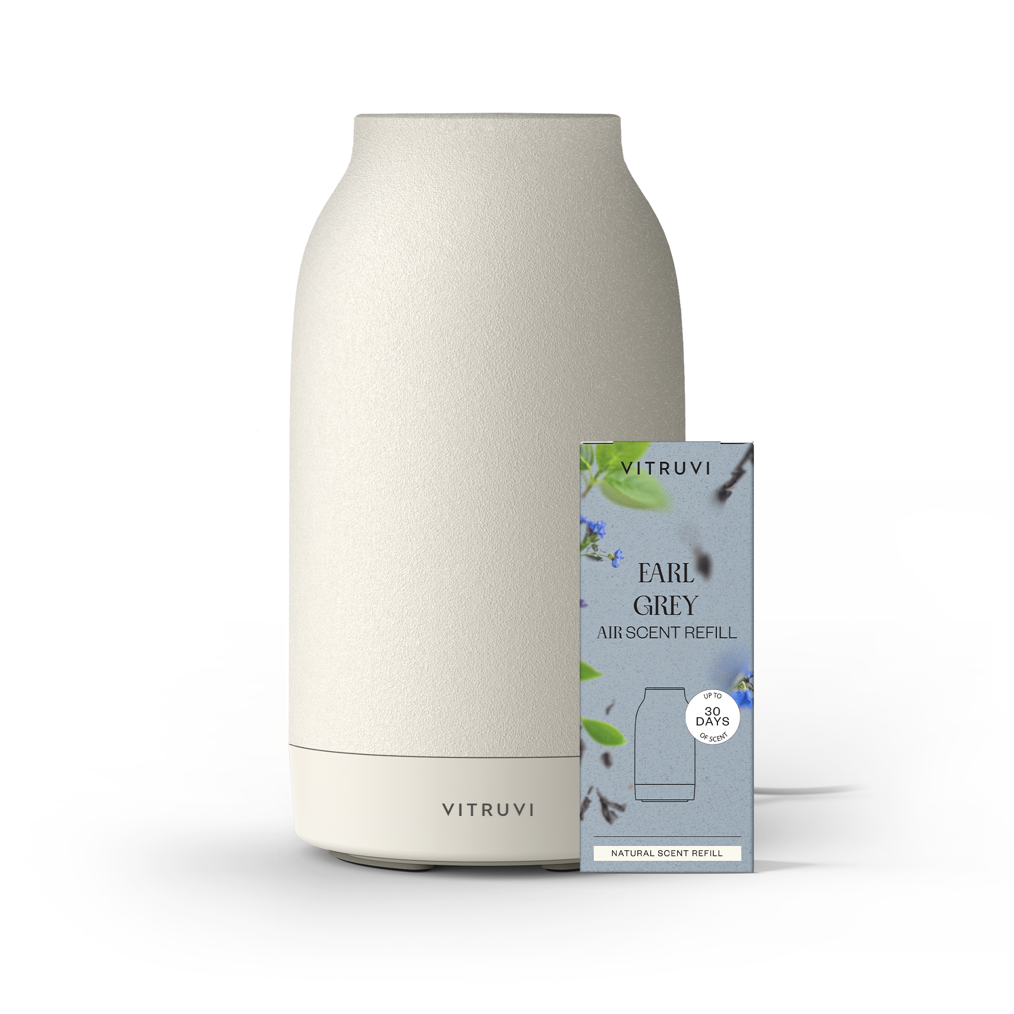 Air Waterless Diffuser - Starter Kit with Earl Grey Refill – Vitruvi