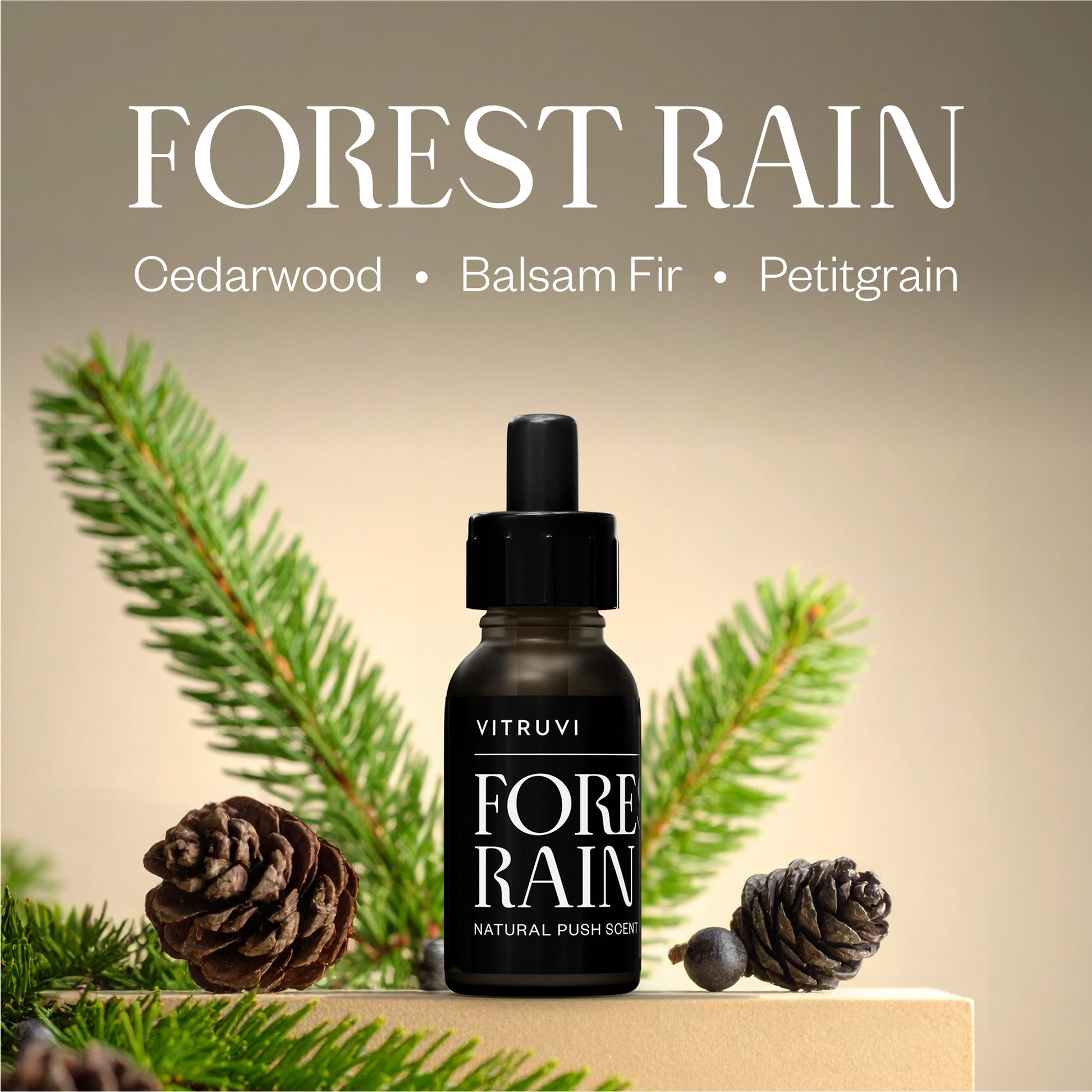 Forest Rain Push Scent Refill – Vitruvi